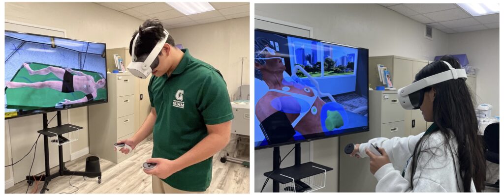 UOG Nursing & Health Sciences Take a Leap Into the Future with VR ...